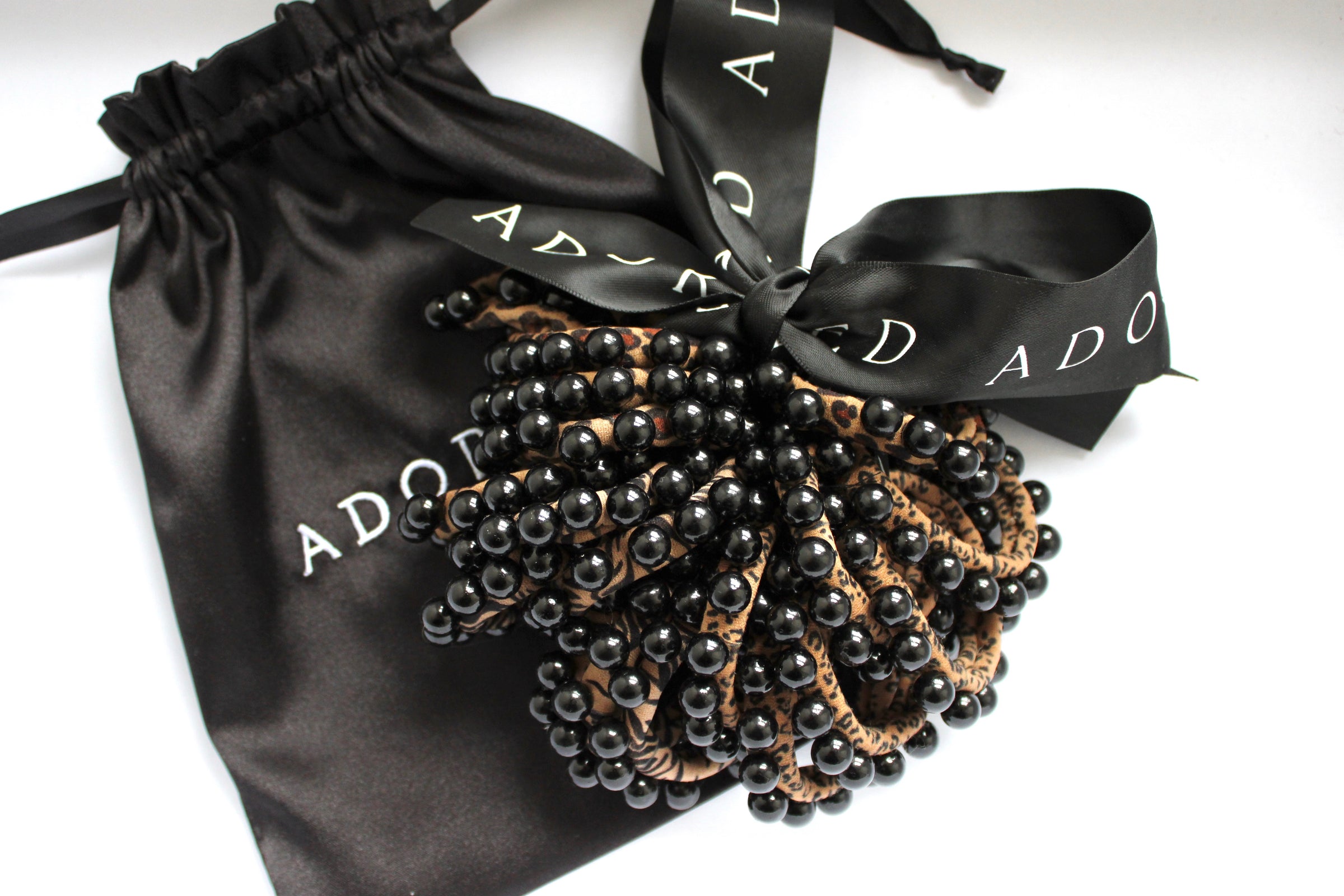 Luxe Nightfall Hair Ties – Adorned